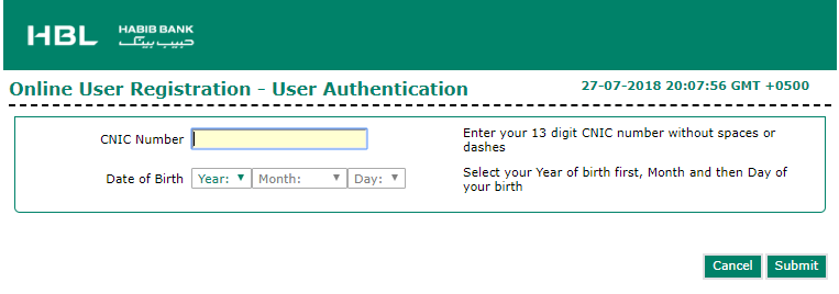 HBL Internet Banking| Registration, Services, Personal Banking
