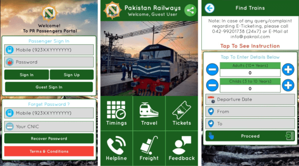 Pakistan Railways Online Booking – How to Book, Buy and Claim Tickets